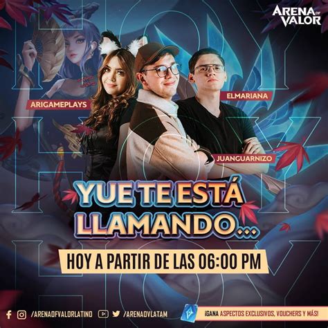 Arena Of Valor ¡el Llamado De Yue Continúa 🐲 Acompaña