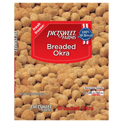 Save On Pictsweet Farms Breaded Okra Frozen Order Online Delivery