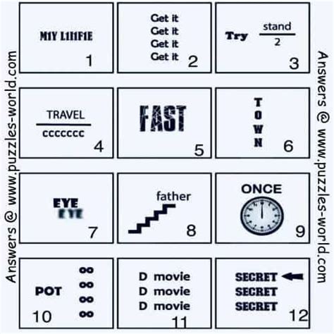 Solve The Rebus Puzzle Rebus Puzzles Word Puzzles Picture Puzzles Brain Teasers