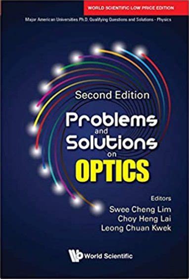 Buy Problems And Solutions On Optics 2nd Edition Book Swee Cheng Lim
