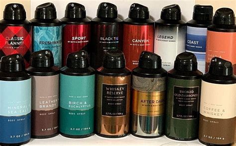 Bath And Body Works Mens Collection Body Spray 3 7oz Ubuy India
