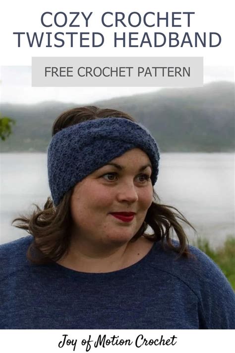 Crochet Twisted Headband Free Crochet Pattern Crochet Twist