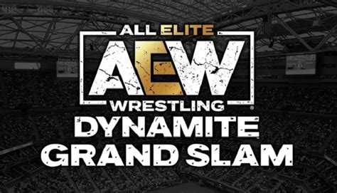 Aew Announces New Title Match For Dynamite Grand Slam On Sept 25