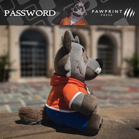 Password Dave Plush Pawprint Press Official Store