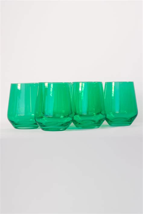 Stemless Wine Estelle Colored Glass