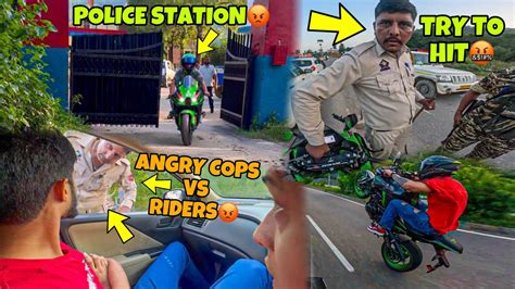 New Angry Cops Vs Bikers🤬 Injustice Zx10rr Is Back Preparation For