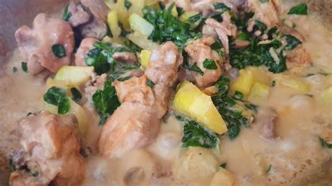 Ginataang Chicken Papaya Gandangbaby Channel Youtube