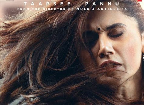 First Look Of Taapsee Pannus Thappad Trailer Out Tomorrow Hindi Movie