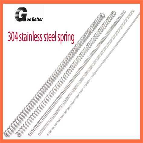Stainless Steel Spring Compression Spring Shock Absorber Spring Length Mm Shopee Malaysia
