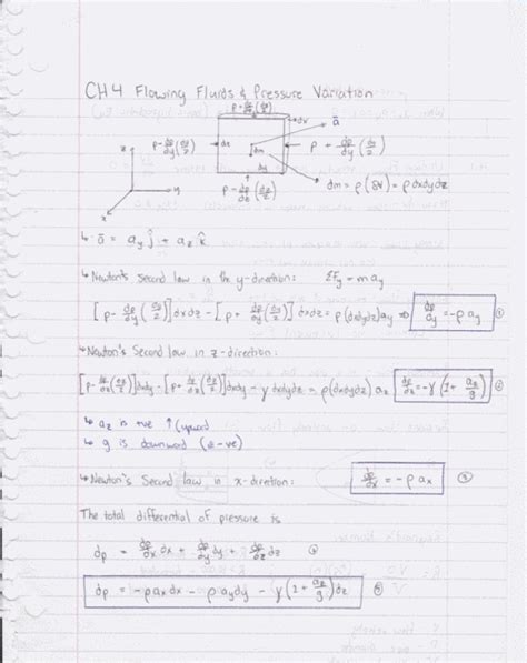 Civeng O Chapter O Ch Flowing Fluids Pressure Variation