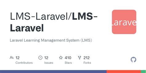 Github Lms Laravellms Laravel Laravel Learning Management System Lms
