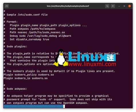 linux 中使用 less，more 和 most 命令来读取文本文件 linux迷