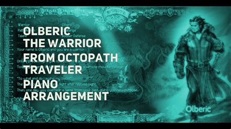 TPR Olberic The Warrior A Piano Tribute To Octopath Traveler