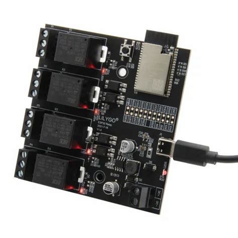 Lilygo Ttgo T Relay Esp32 Wireless Module Dc 5v 4 Groups Relay