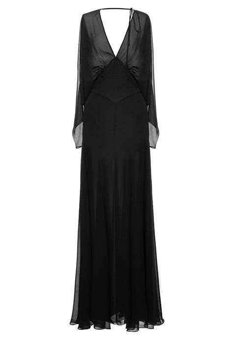 Black Floaty Maxi Dress Cult Mia Babukhadia