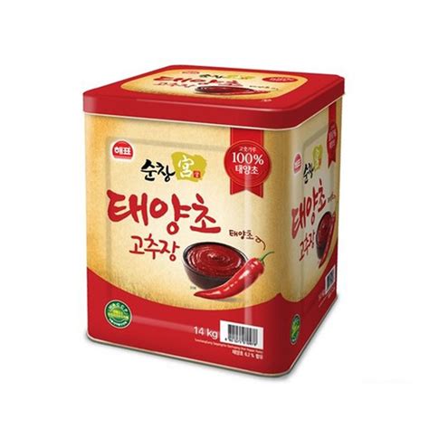 [해표] 순창 태양초 고추장 14kg Ns Food Global 엔에스 푸드 글로벌