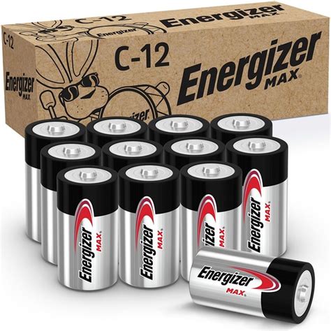 Energizer C Batteries C Cell Alkaline Batteries 12 Ct Delivery Or