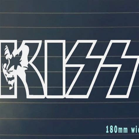 Kiss Band Vinyl Decal Etsy
