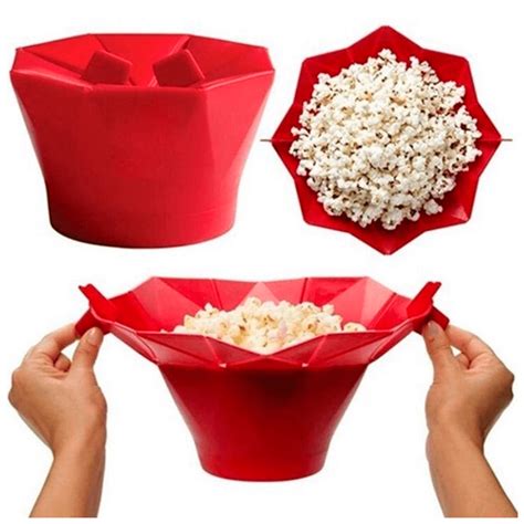 Pipoqueira Para Microondas Em Silicone Mundo Chef