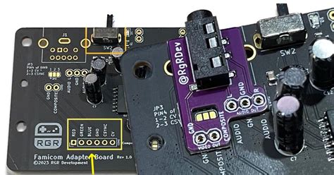 Famicom Board Upgrade Kits Retrorgb