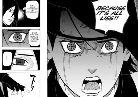 Saradas Moment In Chapter 80 Slightly Reimagined By Brentonsart Rboruto