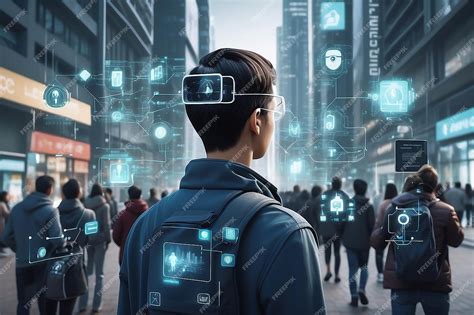 premium photo ai identify person technology for recognize classify