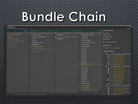 Bundle Chain 유틸리티 도구 Unity Asset Store