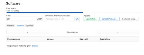 Luci App Doesn T Show Installed Packages Installing And Using OpenWrt OpenWrt Forum
