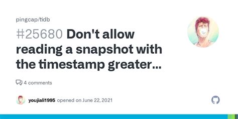 Dont Allow Reading A Snapshot With The Timestamp Greater Than The