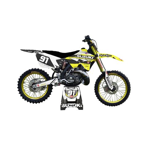 Maciag Offroad Graphic Kit Race 13 Suzuki Rm 125 00 Maciag Offroad