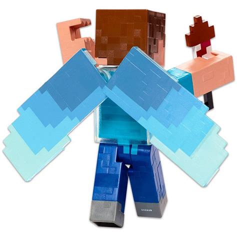 Minecraft Figurină Acţiune Steve With Elytra Tulli Ro