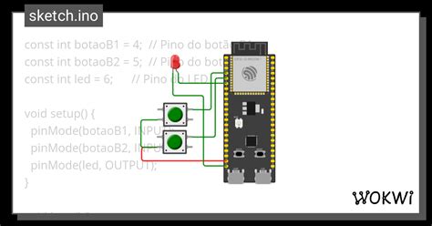 Samuel Exercicio 3 Wokwi ESP32 STM32 Arduino Simulator