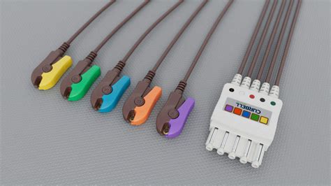 Disposable Ecg V Leads For Philips Intellivue 10 Pack Curbell Medical