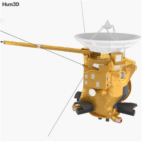 Cassini Huygens 3d Model Spacecraft On Hum3d