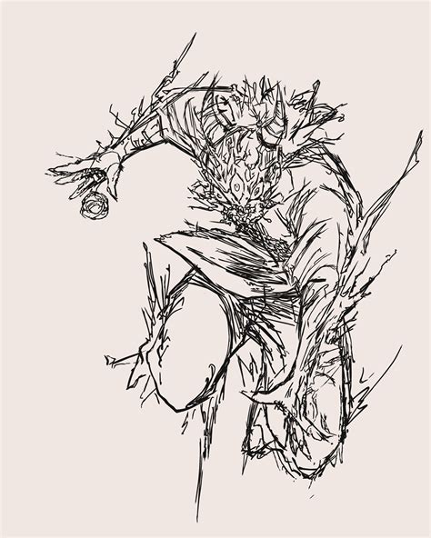 Thought Yall Might Like This Kashimo Sketch I Just Finished I Cant