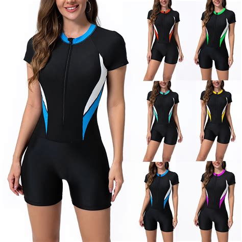 Seaopen Tummy Control Bathing Suits Xs Women One Piece Swimsuits Short