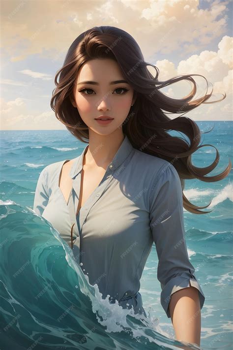 Premium Photo Chinese Girl Illustration