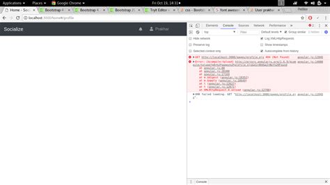 Single Page Application Getting Resource Not Found Error On Angularjs