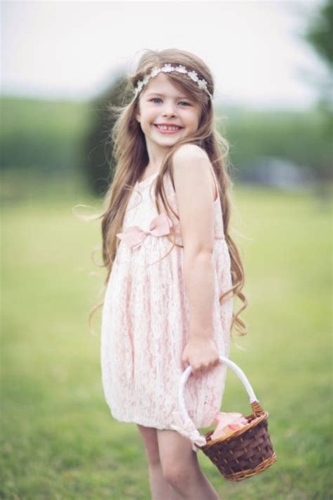 60 Sweet Flower Girl Dresses Deer Pearl Flowers