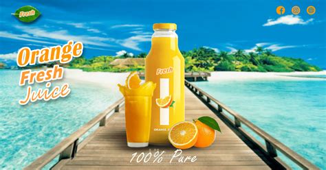 Orange Juice Ad مستقل