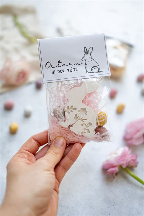 Ostern in der Tüte Mini Ostertüten mit Raysin Osterhasen TRYTRYTRY