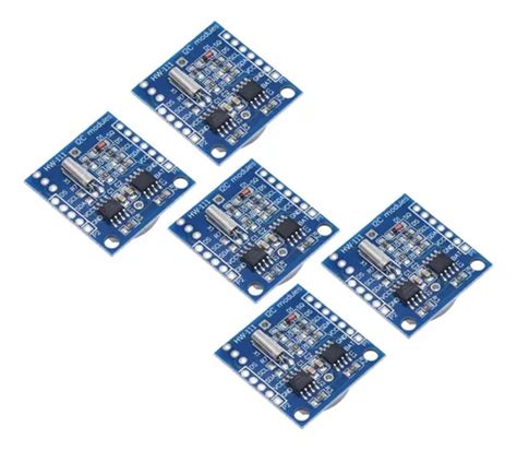 5 Piezas Modulo Ds1307 Rtc I2c At24c32 Reloj Tiempo Real Meses Sin