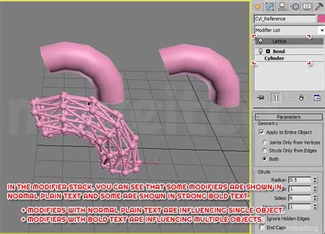 آموزش 3dsmax تفاوت بین Copy ، Instance ، Reference برگه 2 آموزش های تری دی مکس و دانلود