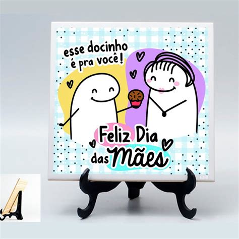 Quadro Presente Flork Mãe Esse Docinho é Pra Você Elo7