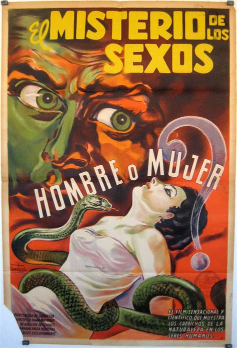 EL MISTERIO DE LOS SEXOS MOVIE POSTER MOVIE POSTER