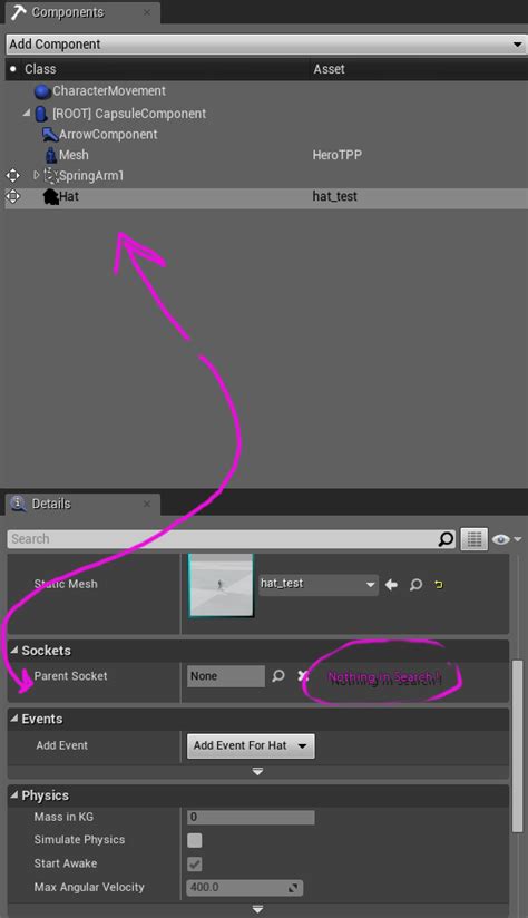 How Do You Use Sockets In Blueprint To Attach To A Mesh To A Character