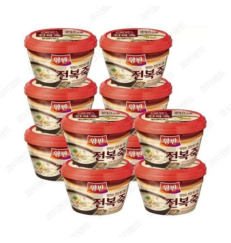 삭제 493 동원fb 동원 양반 전복죽 288g 10개 코스트코 티몬