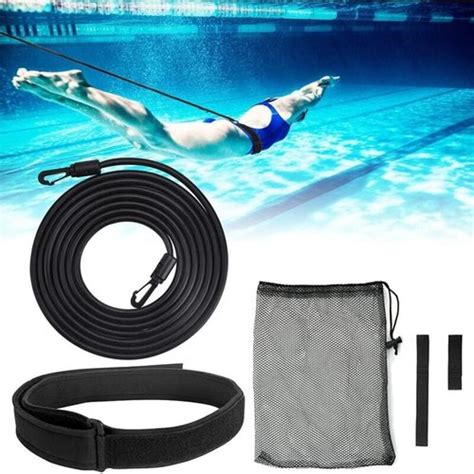 Aiducho Résistance Élastique De Nage Piscine 4m Réglable