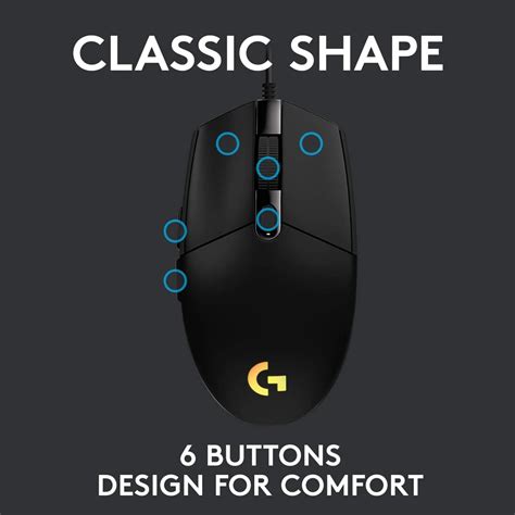 Logitech G102 Lightsync Gaming Mouse