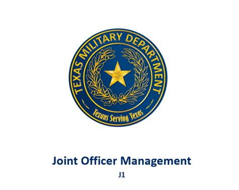 Jom Texas Military Department